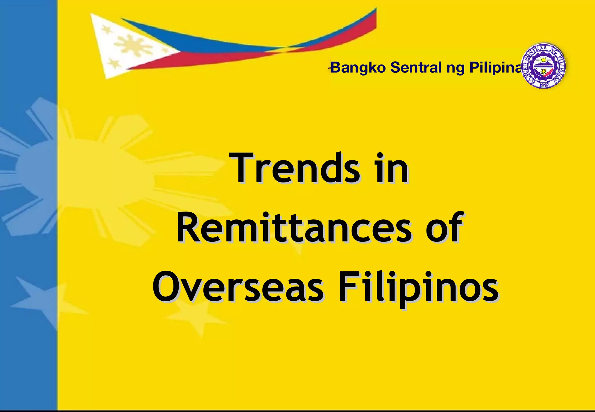 Leveraging Remittances for Development | PPT