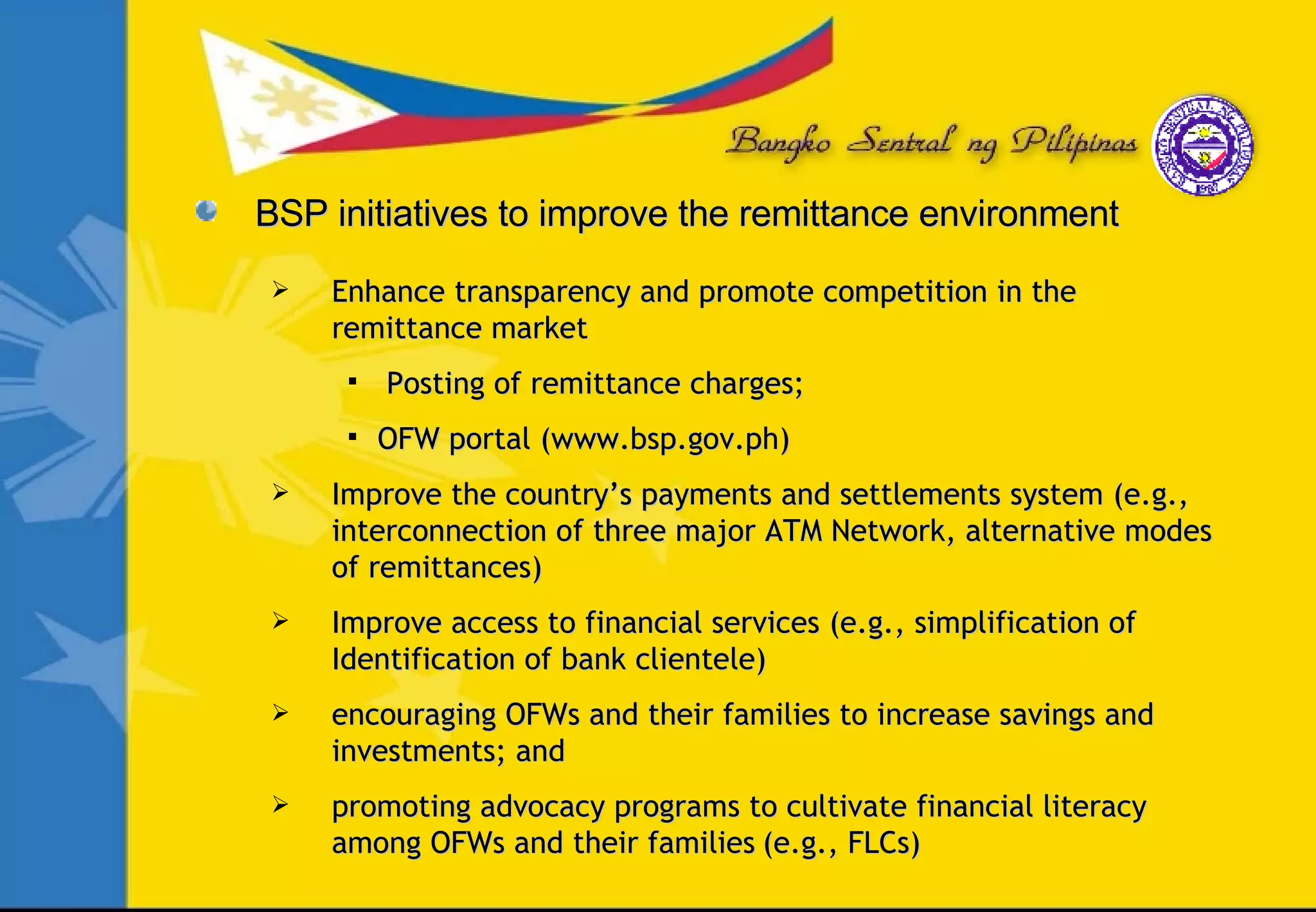 Leveraging Remittances for Development | PPT