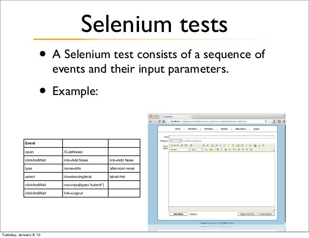Leveraging Selenium Tests To Generate More Effective Test Cases