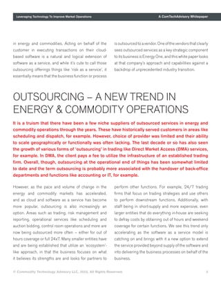 Leveraging Technology To Improve Market Operations | PDF