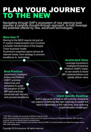 Leveraging accenture and sap ibp for increased flexibility and ...