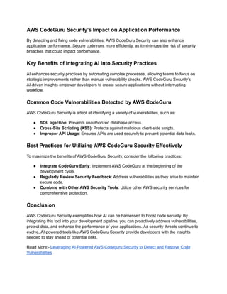 Leveraging AI-Powered AWS Codeguru Security to Detect and Resolve Code Vulnerabilities.pdf