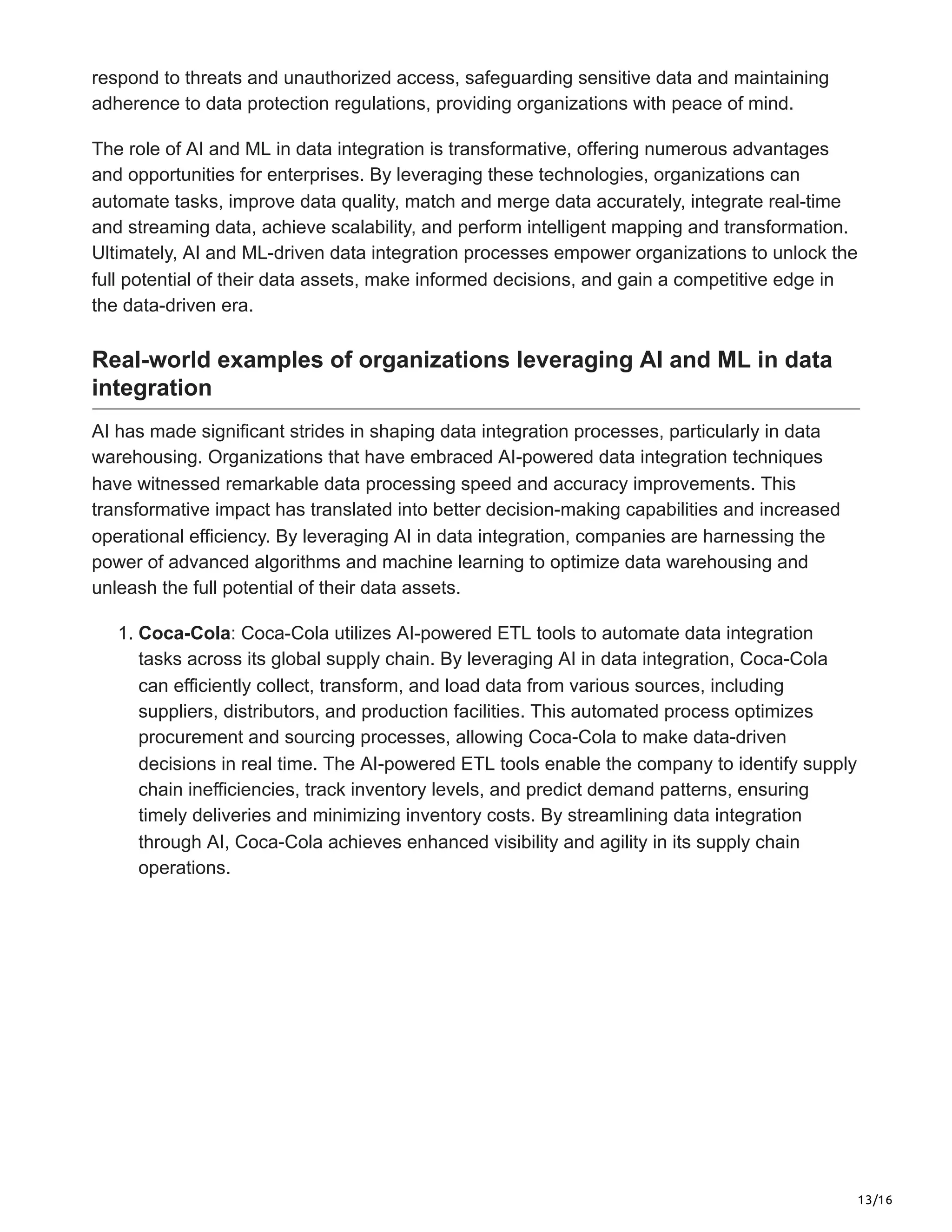 Leveraging AI and ML for efficient data integration.pdf