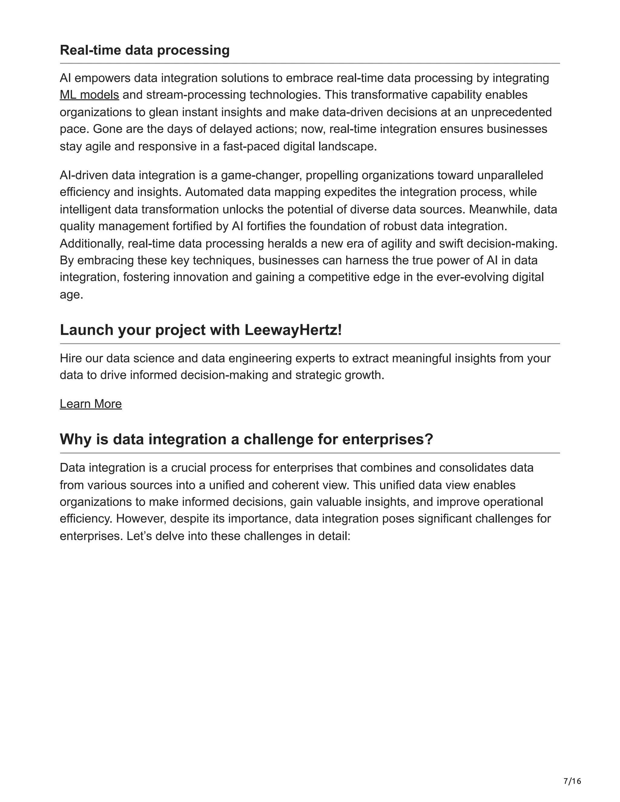 Leveraging AI and ML for efficient data integration.pdf