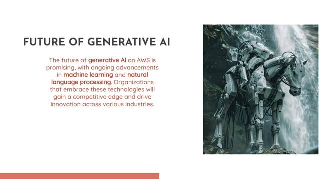 LEVERAGING AWS GENERATIVE AI: ARCHITECTURAL INSIGHTS AND REAL-WORLD IMPLEMENTATIONS IN MACHINE ...