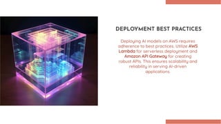 LEVERAGING AWS GENERATIVE AI: ARCHITECTURAL INSIGHTS AND REAL-WORLD IMPLEMENTATIONS IN MACHINE ...