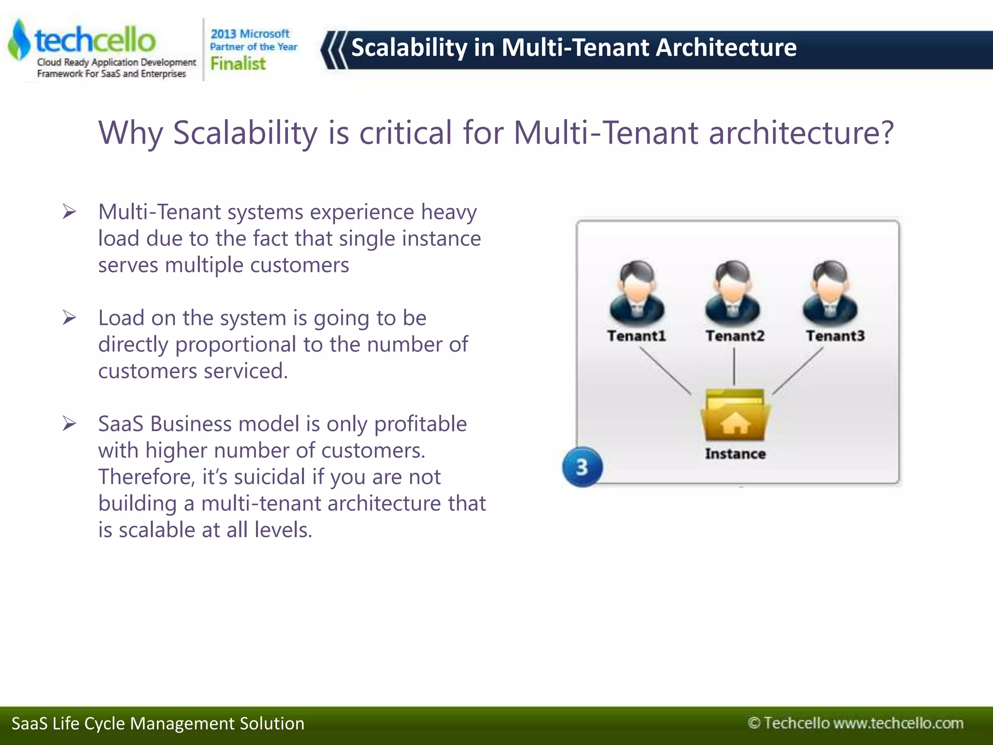 Leveraging azure and cello for multi tenancy | PPT