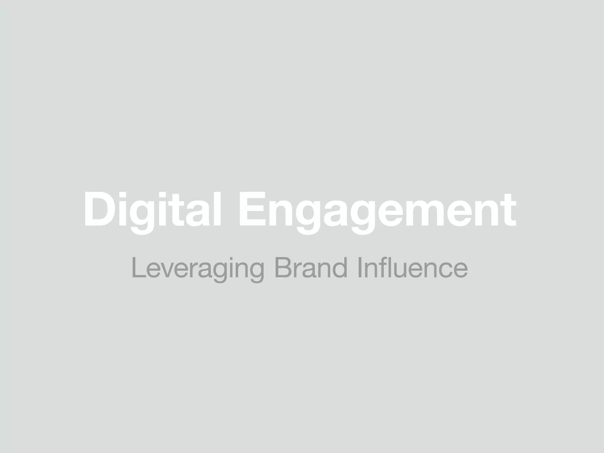 Leveraging brand influence | PDF