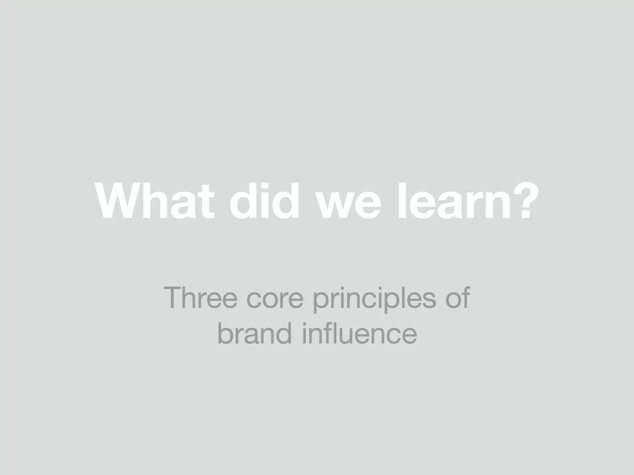Leveraging brand influence | PDF