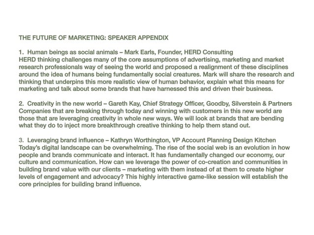 Leveraging brand influence | PDF