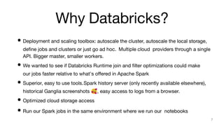 Leveraging Databricks for Spark pipelines | PPT