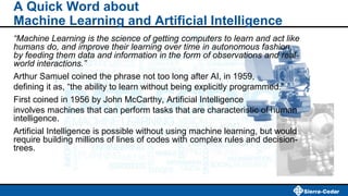 Leveraging data science adaptive intelligence and machine learning in oracle data visualization2 ...
