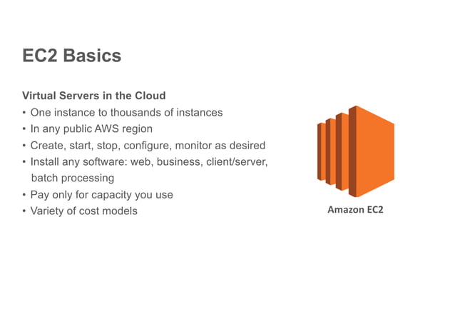 Leveraging Elastic Web Scale Computing with AWS | PPT