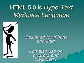 Leveraging HTML 5.0 | PDF