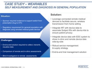 Leveraging Imaging and Wearable Technology For Agile Clinical Trials | PPT