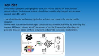Leveraging Large Language Models for Mental Health Detection | PPTX