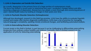 Leveraging Large Language Models for Mental Health Detection | PPTX
