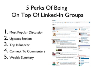 Leveraging linked in | PPT
