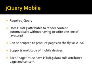 Leveraging Modernizr and Media Queries | PPTX | Web Design and HTML | Internet