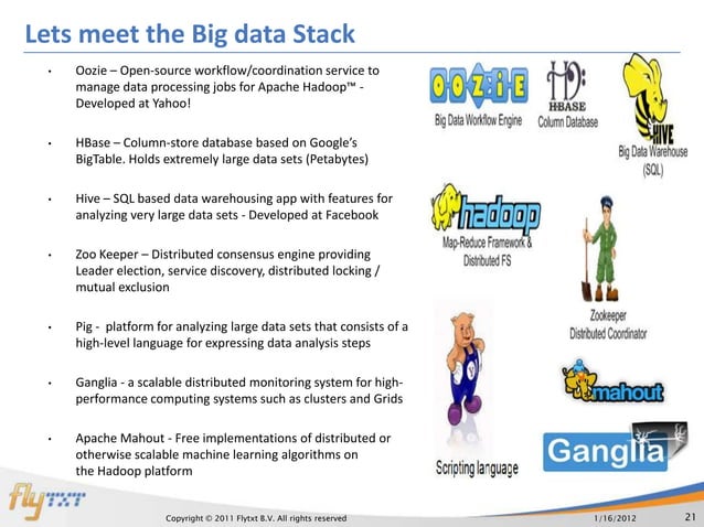Leveraging open source for big data stack | PPT