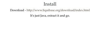 Liquibase - Open Source version control for your database | PDF