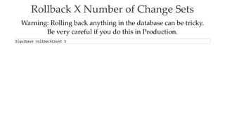 Liquibase - Open Source version control for your database | PDF