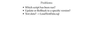 Liquibase - Open Source version control for your database | PDF