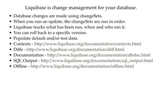 Liquibase - Open Source version control for your database | PDF