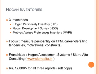 Leveraging personality & behavioural insights for executive coaching | PPTX