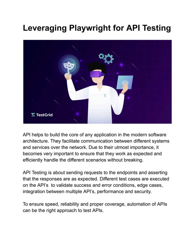 Leveraging Playwright for API Testing.pdf Leveraging Playwright for API Testing.pdf