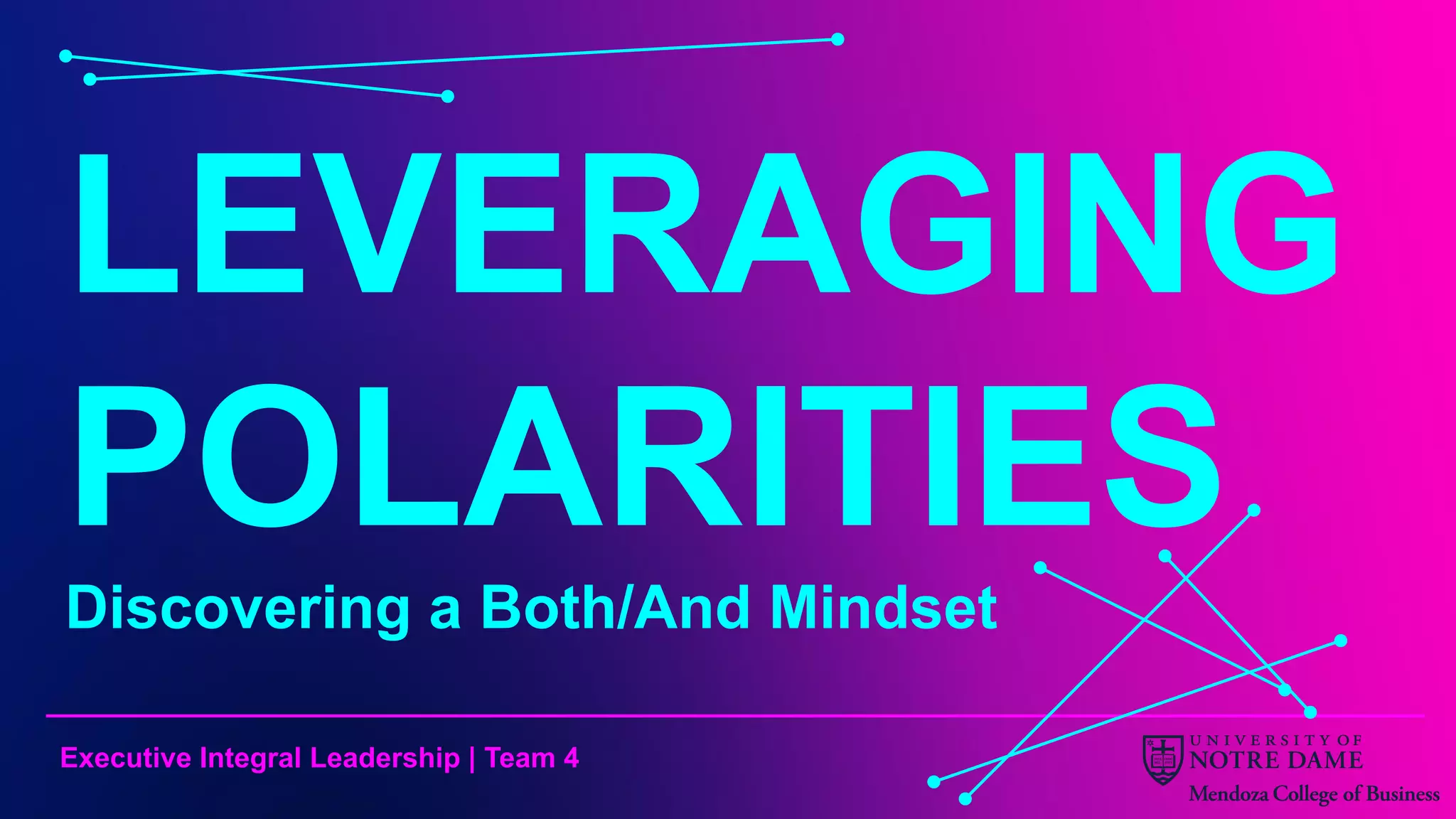 Leveraging Polarities - EIL presentation | PDF