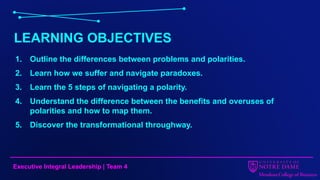 Leveraging Polarities - EIL presentation | PDF