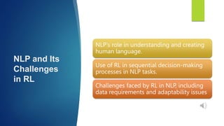 Leveraging Reinforcement Learning and NLP to Tackle Healthcare.pptx