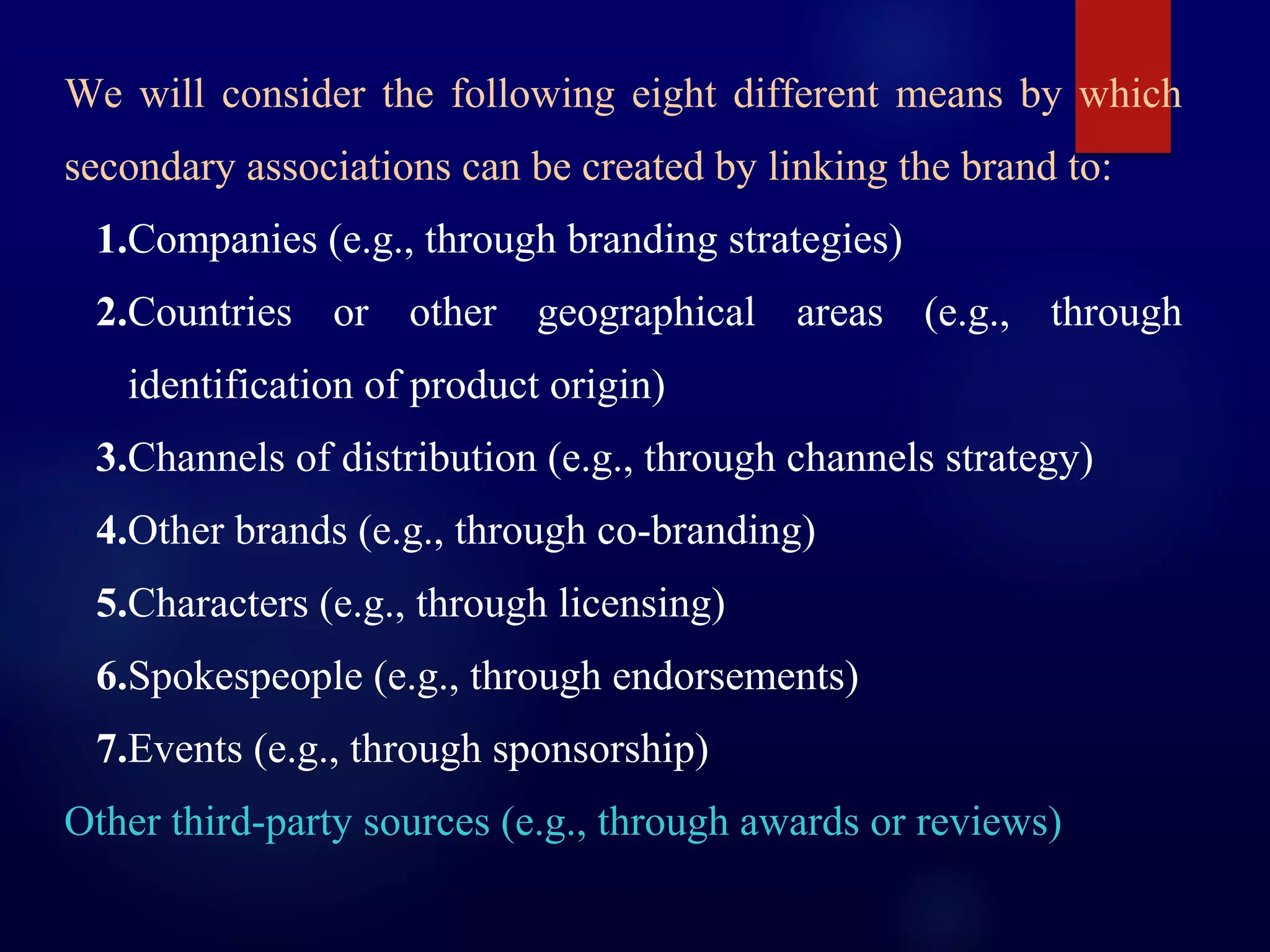 LEVERAGING SECONDARY BRAND ASSOCIATION.ppt