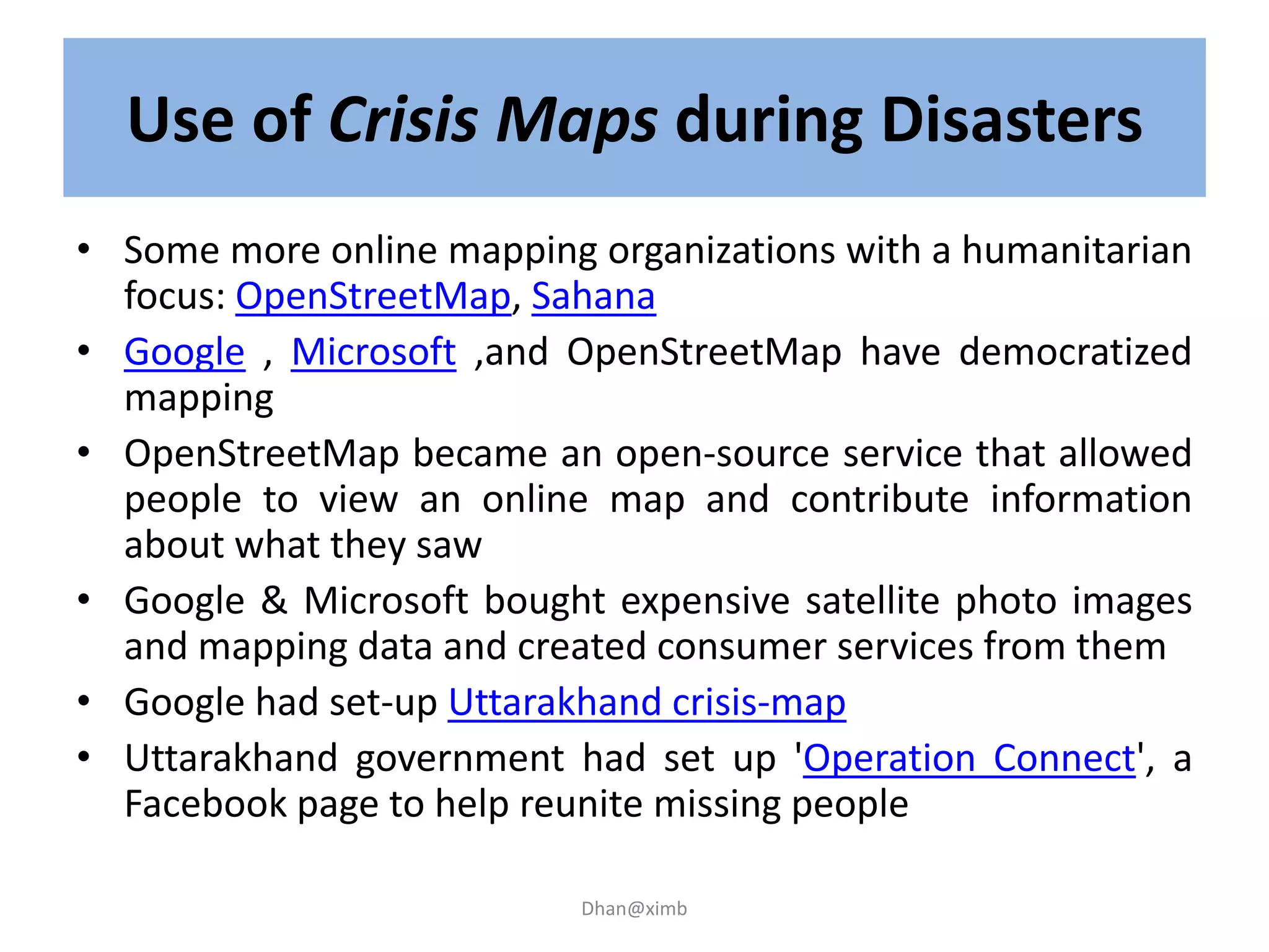 Leveraging technology in disaster management | PDF