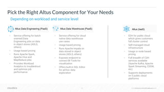 Leveraging the cloud for analytics and machine learning 1.29.19