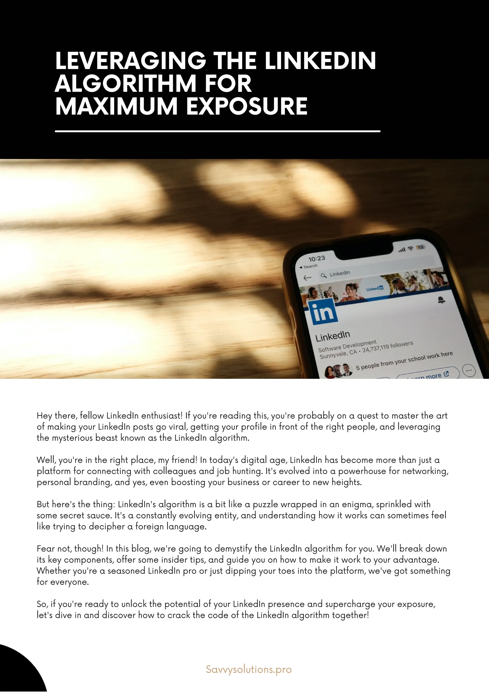 Leveraging the LinkedIn Algorithm for Maximum Exposure.pdf