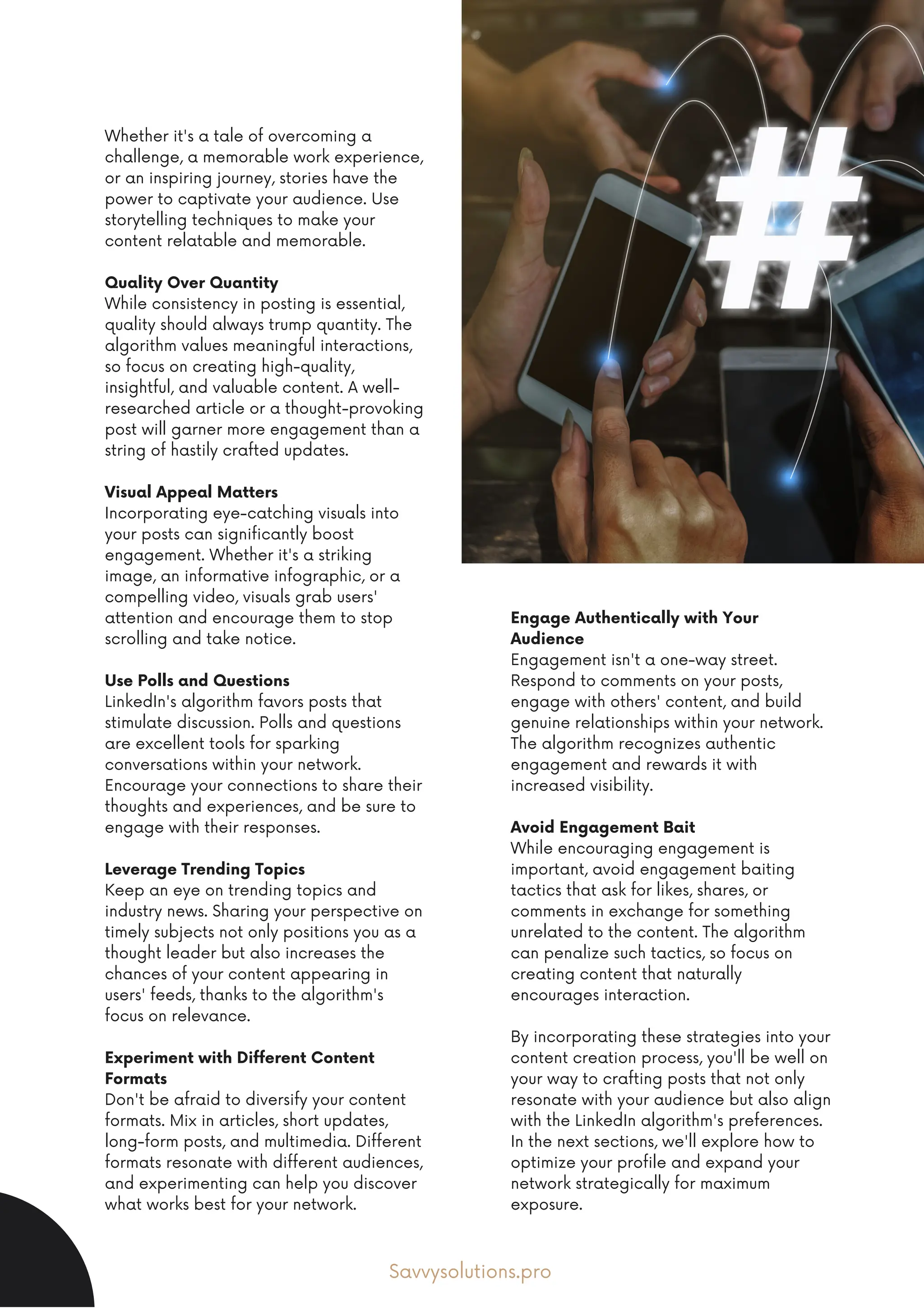 Leveraging The Linkedin Algorithm For Maximum Exposurepdf