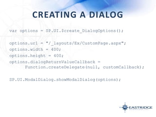 Leveraging the Ribbon API and Dialog Framework | PPT