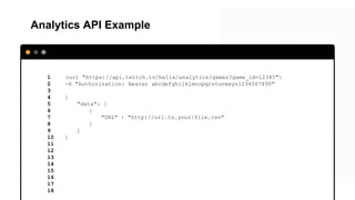 Improving Game Performance and Streaming with Twitch Insights | PDF