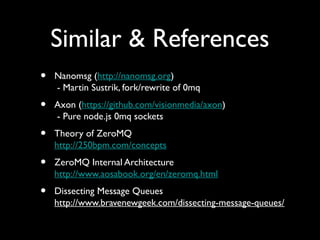 Leveraging zeromq for node.js