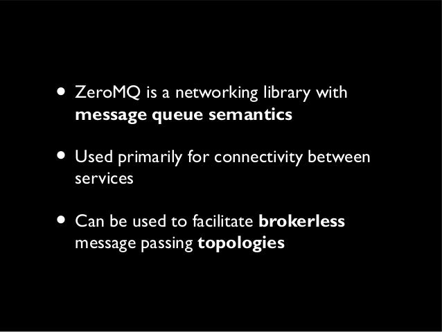 Leveraging zeromq for node.js