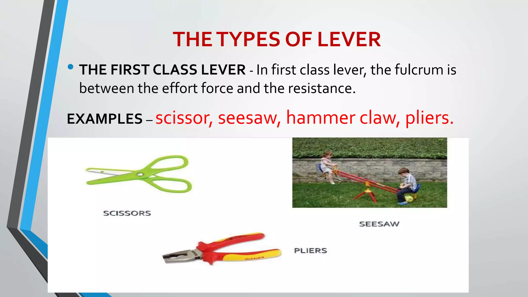 Lever and its types | PPTX