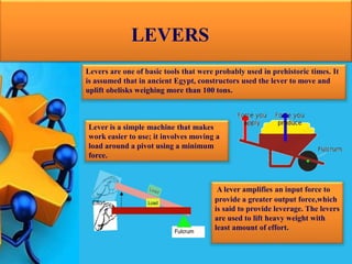 Lever and Its Types | PPTX