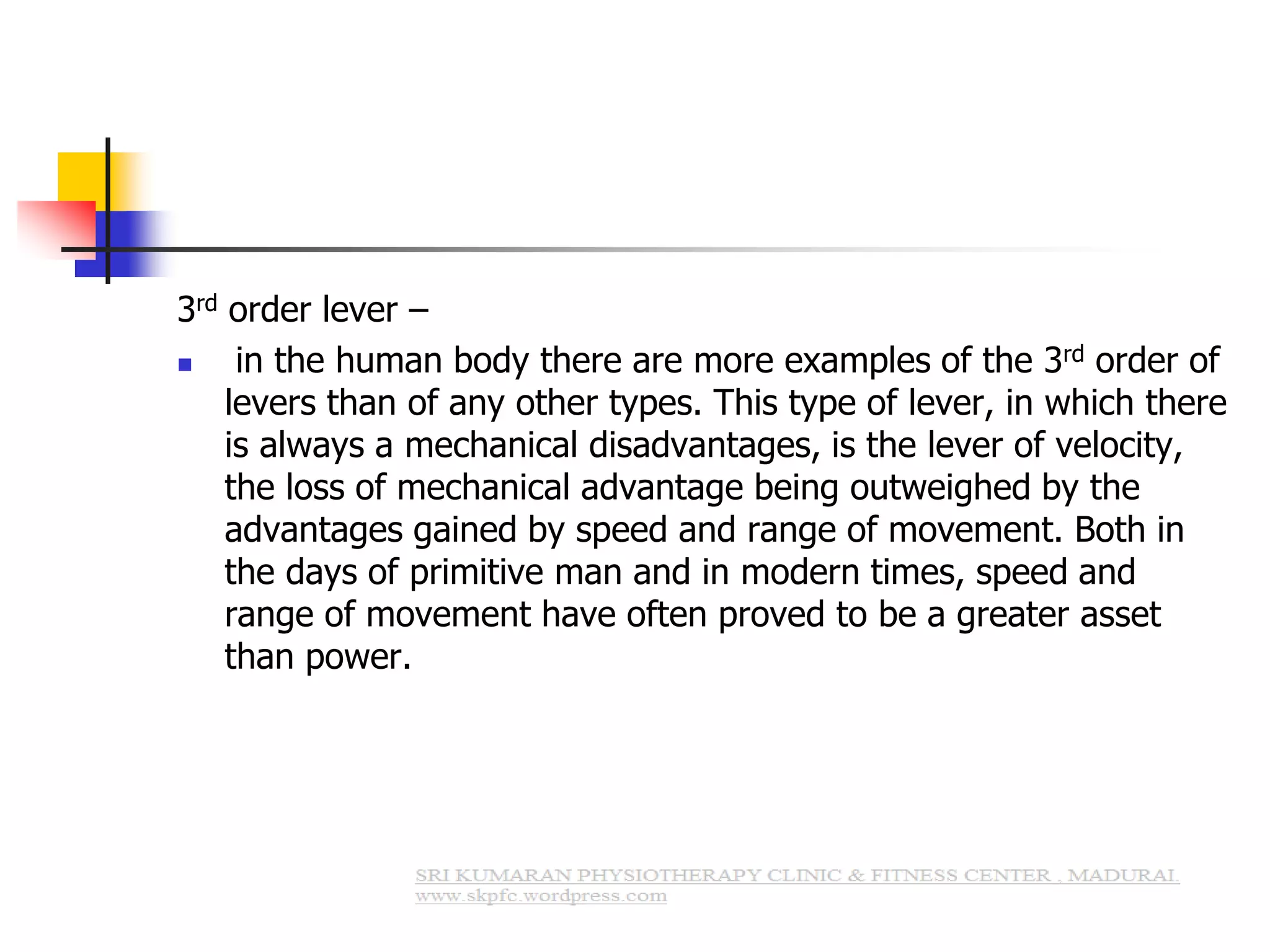 LEVERS & LEVERS OF THE BODY | PPT