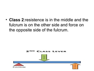 Levers and their classes | PPT