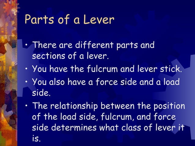 Levers, Wheels And Axles, Pulleys | PPT