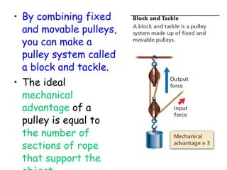 Lever,wheel&axle,pulley | PPT