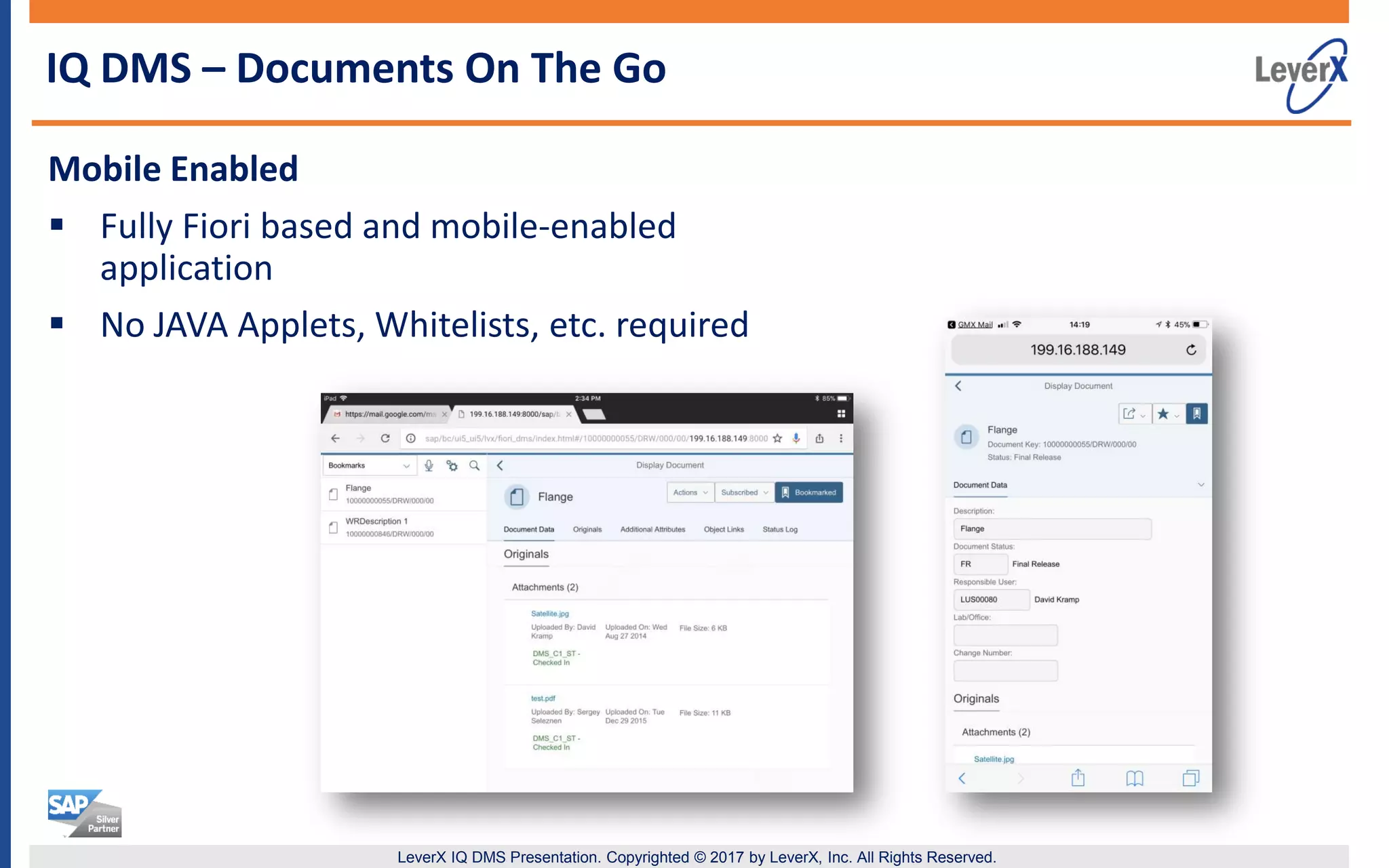 LeverX IQ DMS Overview - SAP DMS Simplified | PPT