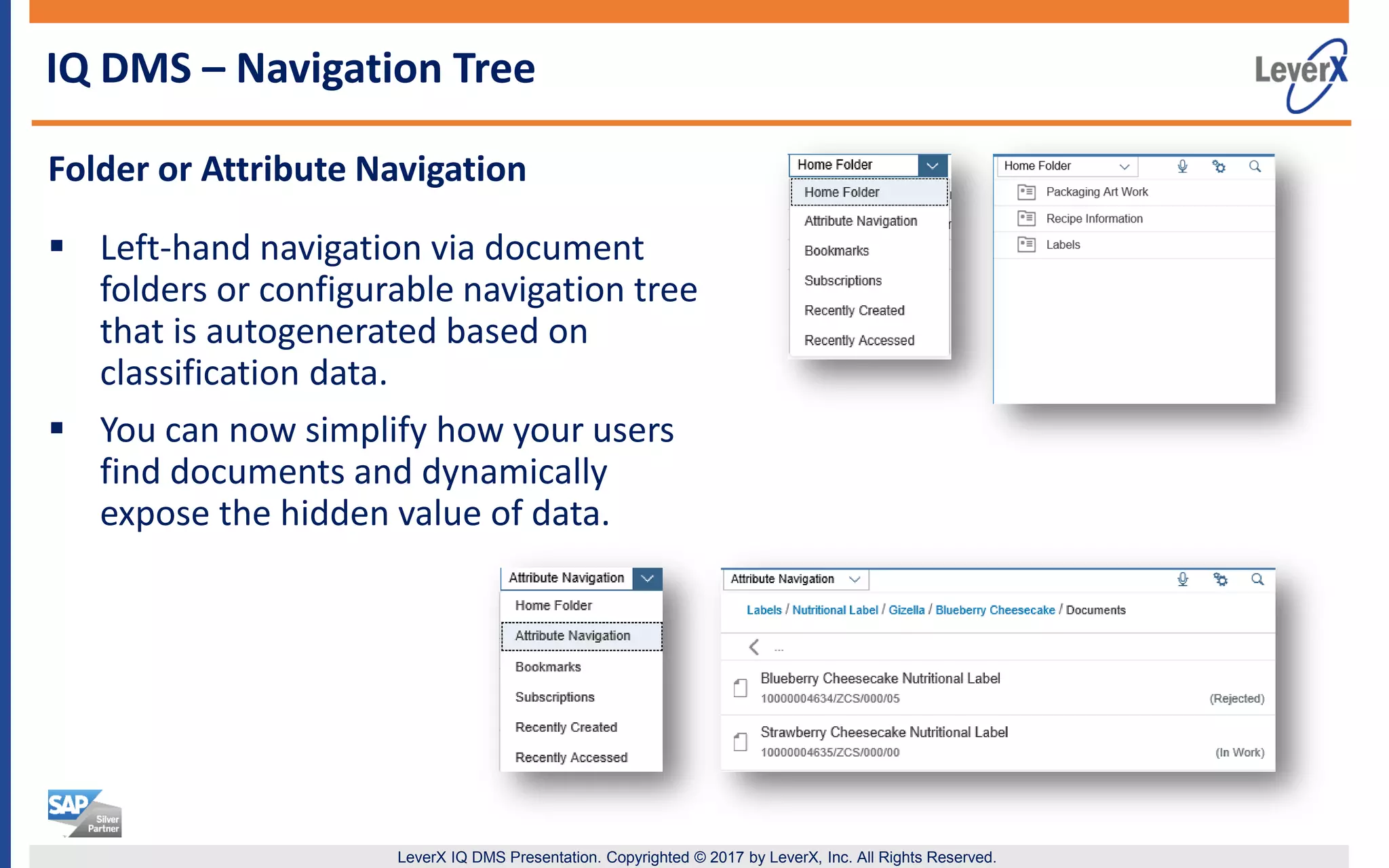 LeverX IQ DMS Overview - SAP DMS Simplified | PPT